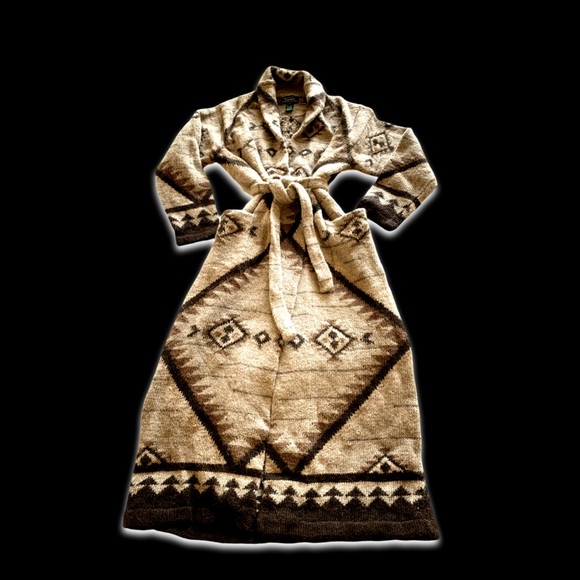 Ralph Lauren | Sweaters | Vintage Ralph Lauren Heritage Hand Knit Llama ...